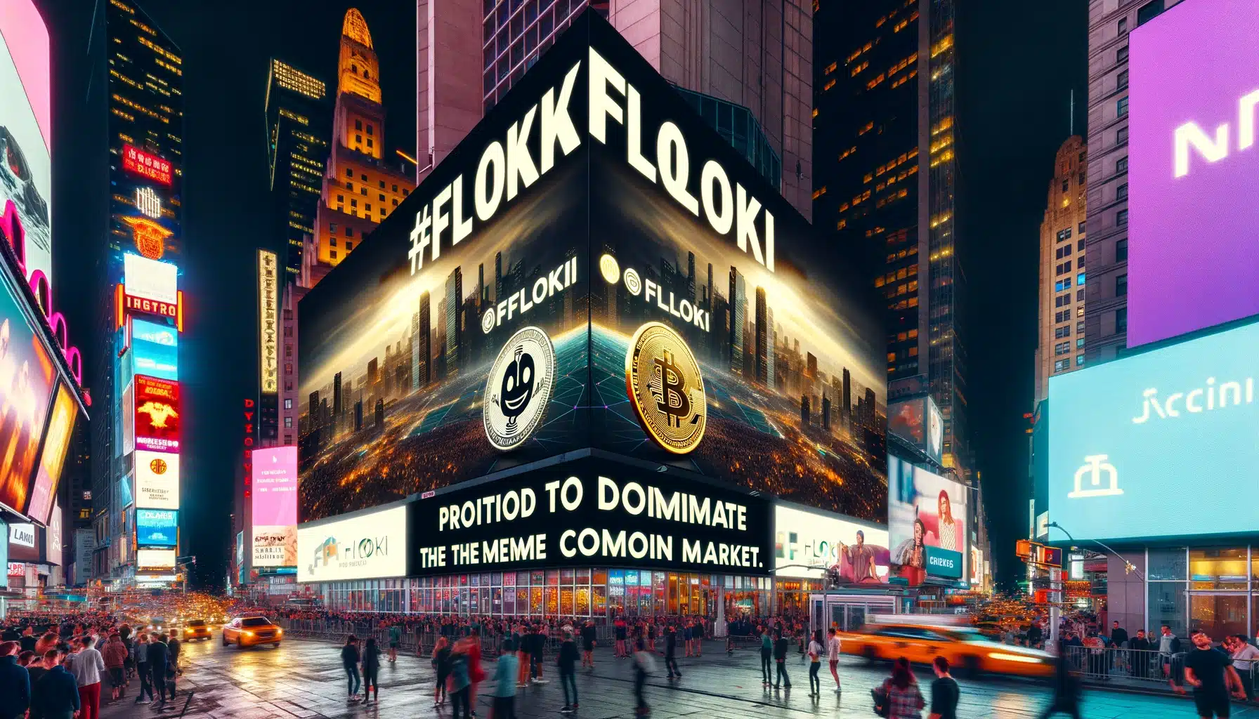 Krypto News: FLOKI startet neue Werbekampagne am Times Square ...