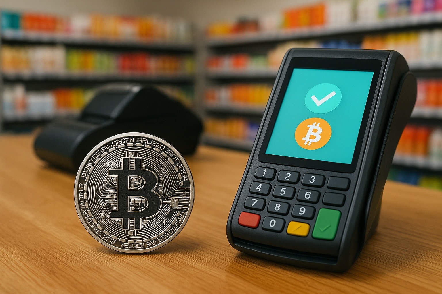 Krypto im Einzelhandel - shoppen mit Bitcoin & Co.